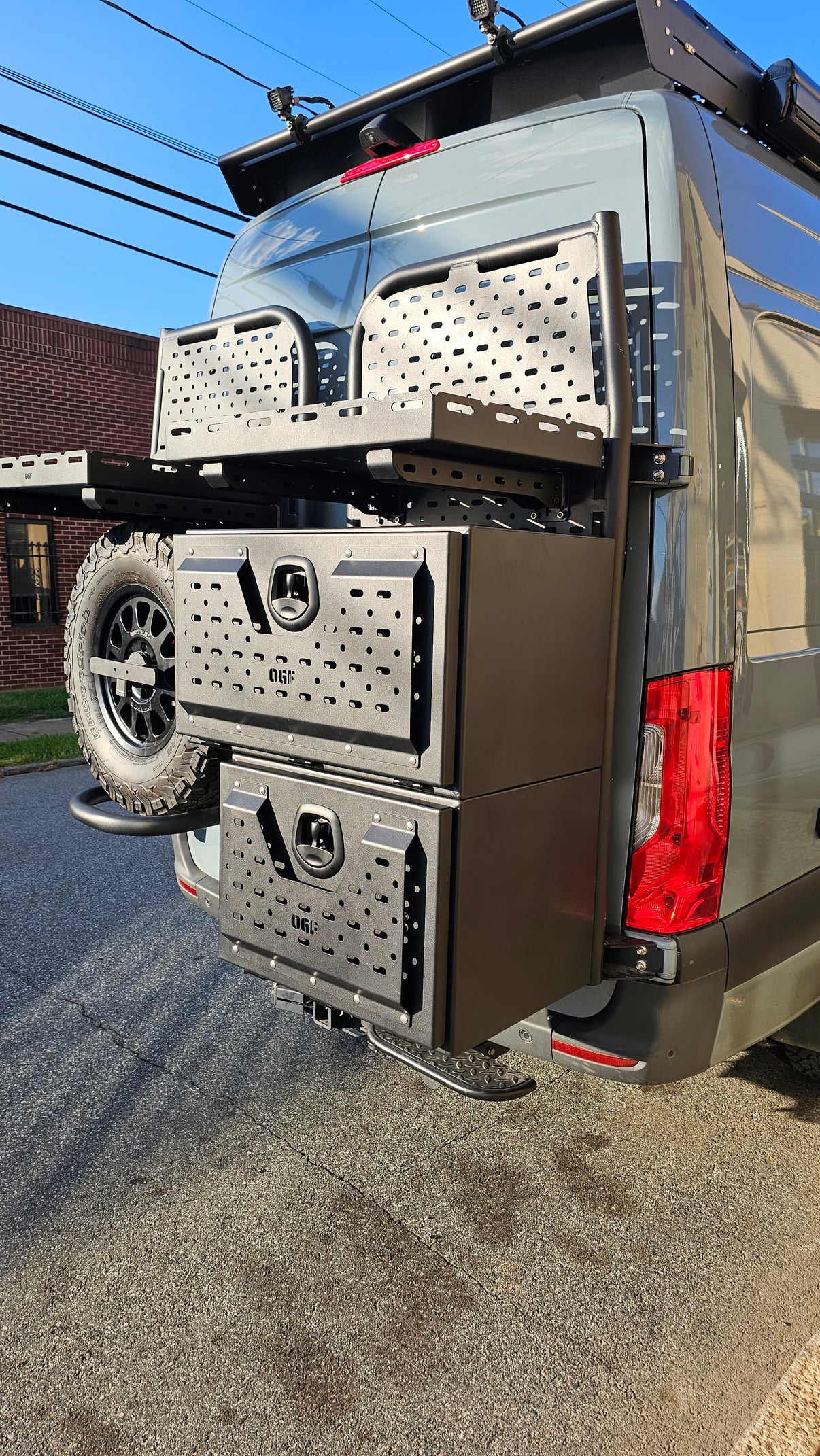 OGF Van Cargo Box Standard - Width Options – OffGridFabrications