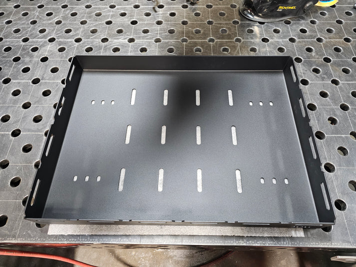 Sprinter Van Cargo Tray | Modular Exterior Cargo Tray – OffGridFabrications