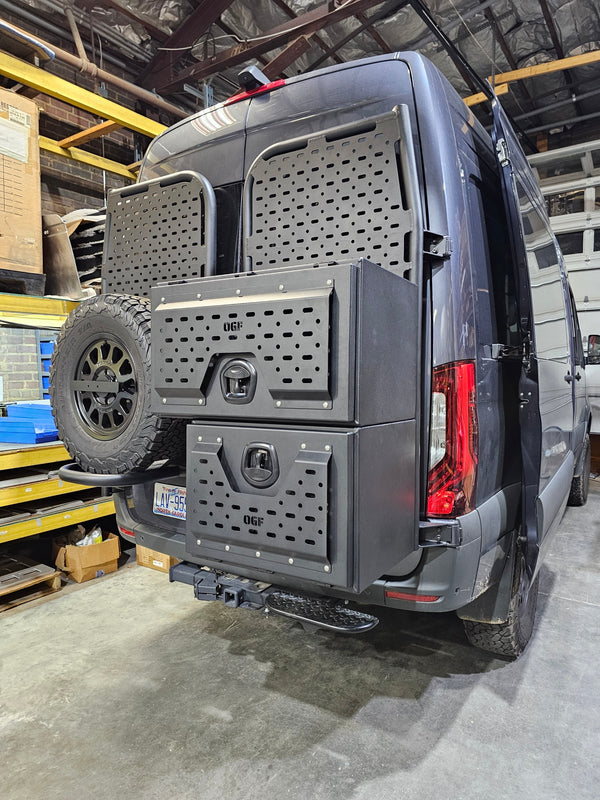 Sprinter Van Cargo Boxes | Aluminum Exterior Storage Boxes ...