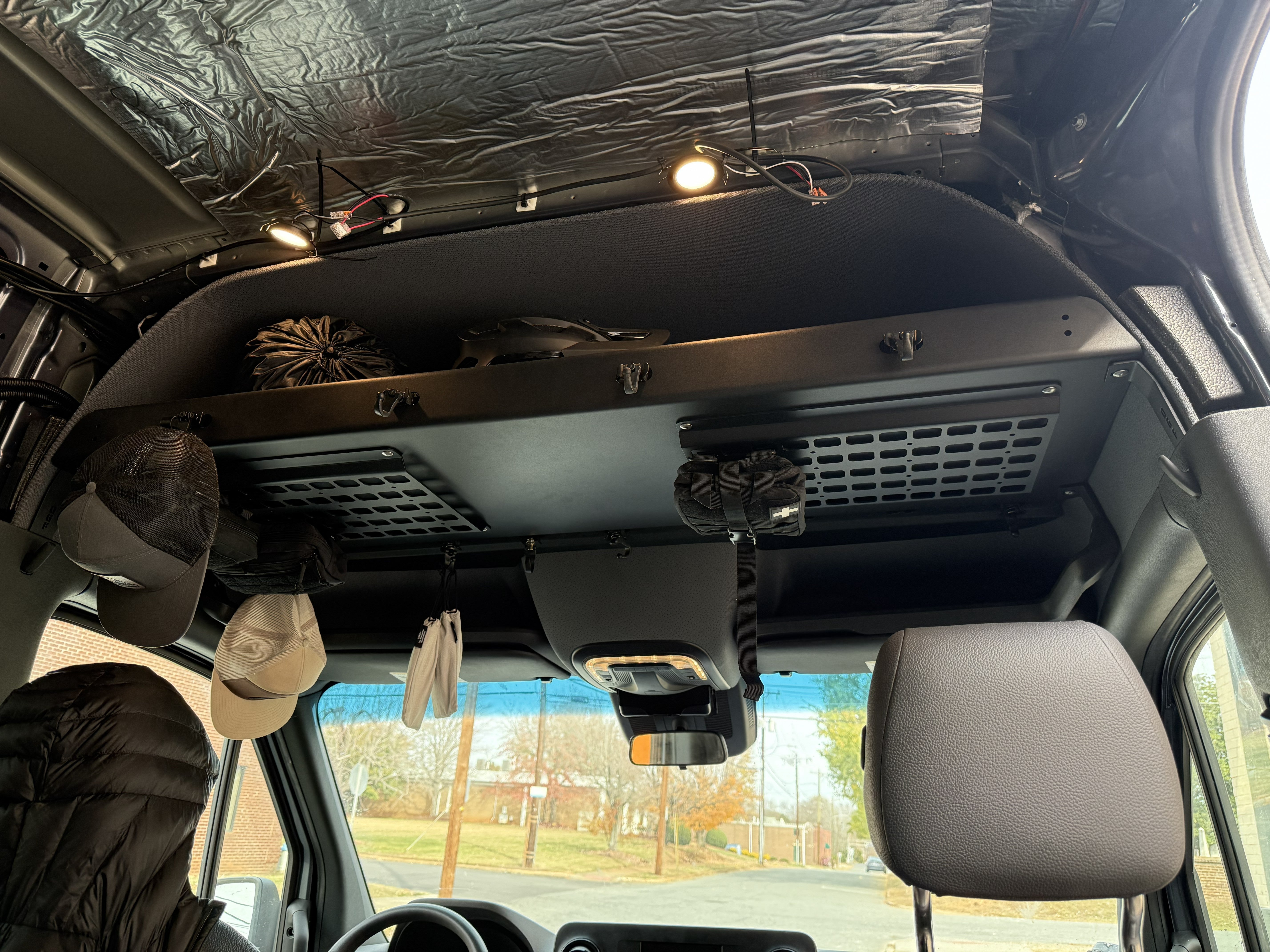 Sprinter Van Headliner Shelf 2019+ – OffGridFabrications