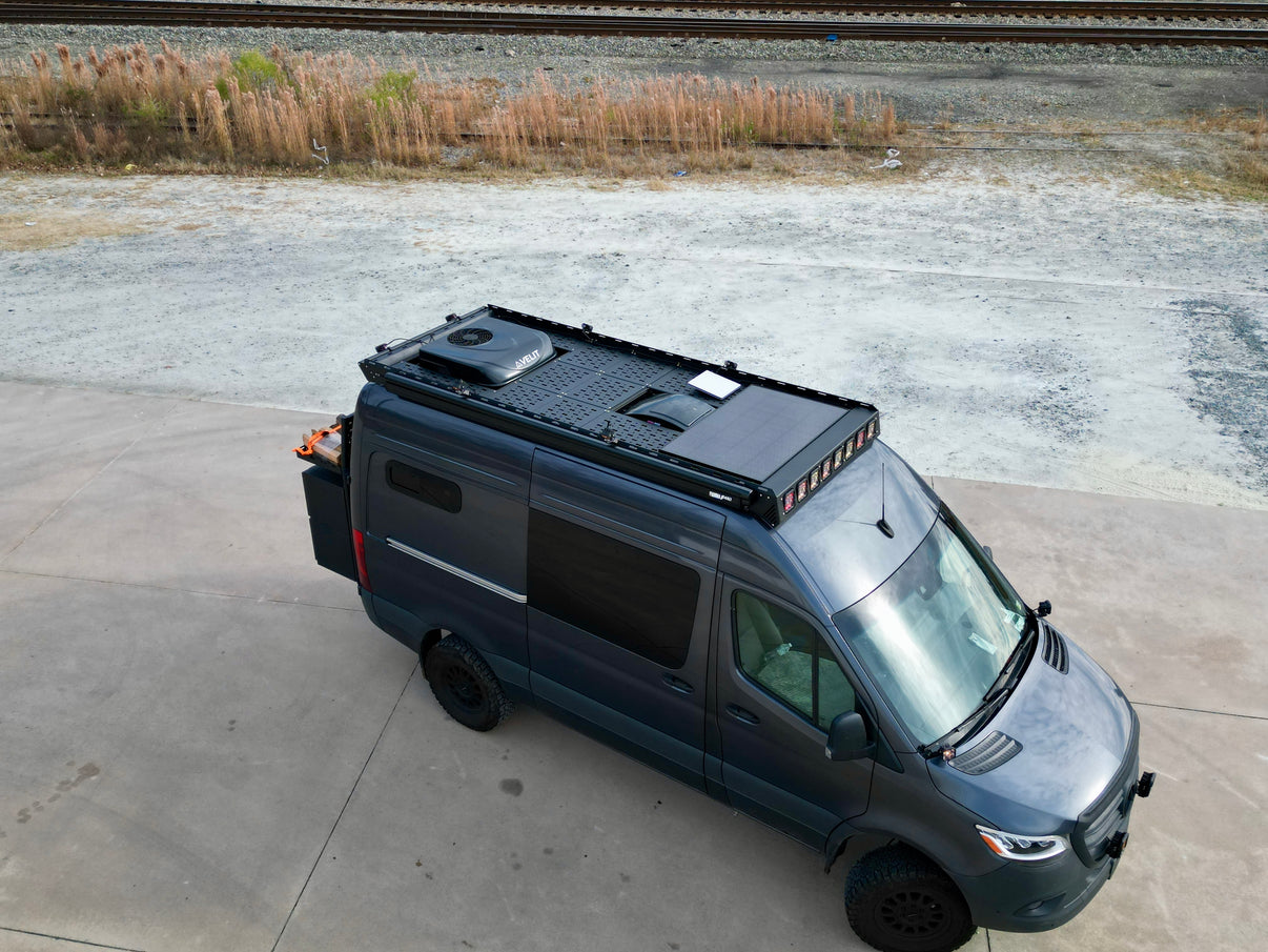 144" Sprinter Roof Rack | Modular Aluminum Roof Rack System ...