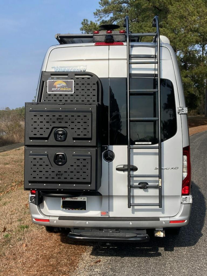 Sprinter Van Cargo Boxes | Aluminum Exterior Storage Boxes ...